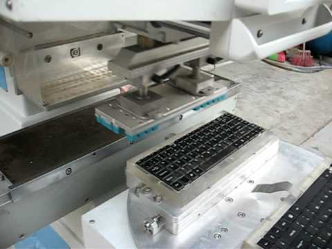 Computer Keyboard Printing Machine - YouTube