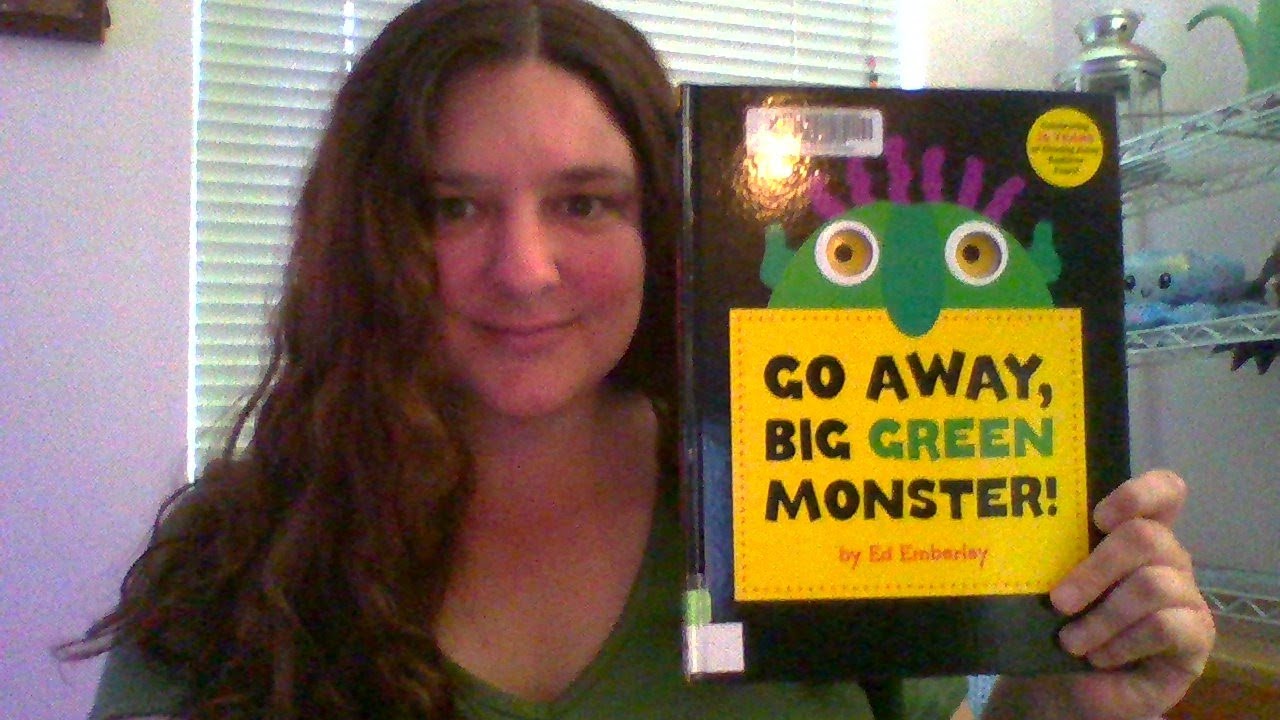 Go Away Big Green Monster by Ed Emberley(READ ALOUD) Auntie Cara's ...
