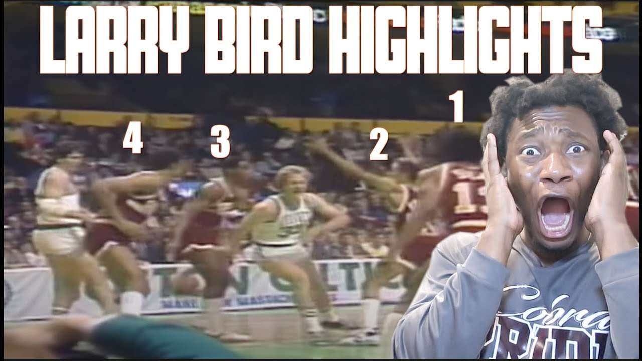 First Time watching Larry Bird Highlights Part 1 REACTION | Kobe Fan ...