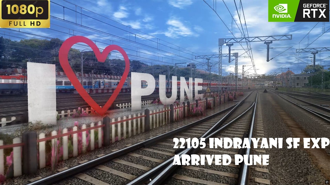 JOURNEY COMPLETED REACHED PUNE FROM TRAIN 22105 INDRAYANI SF EXPRESS ...