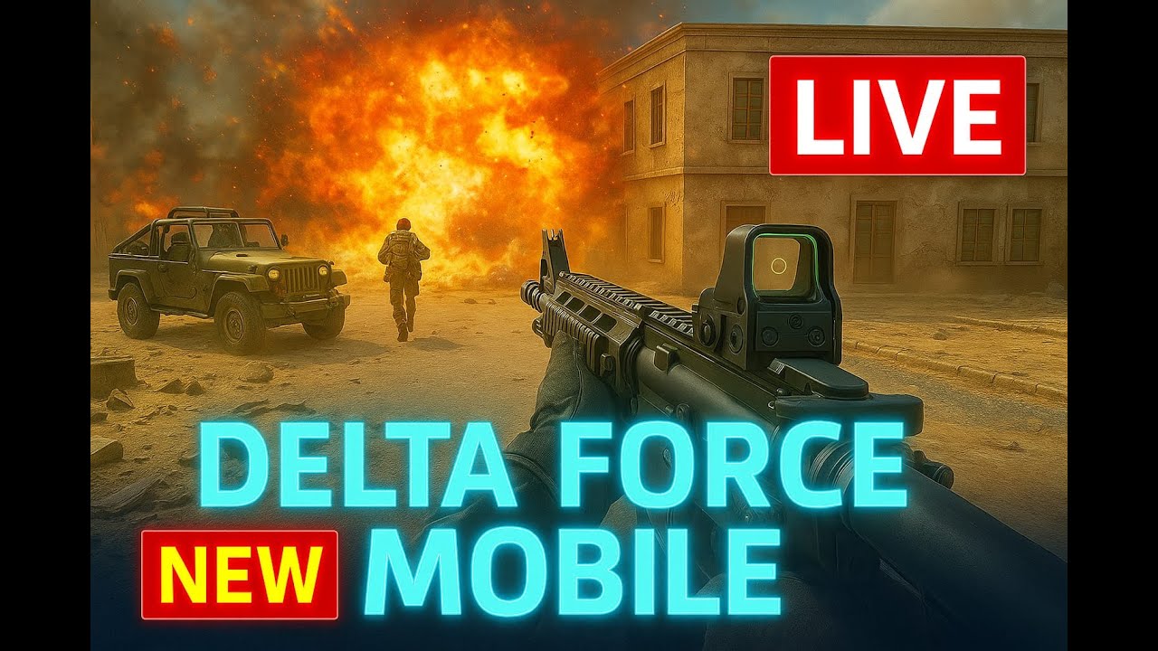 Delta Force Live | Tactical Shooter Action | Join the Battle! - YouTube