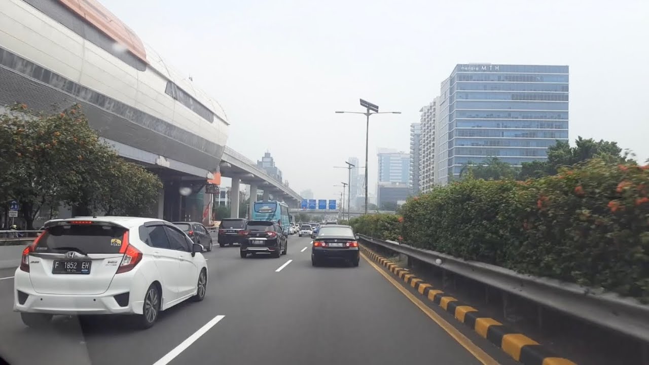 Driving Around | Tol Jakarta Inner Ring Road | Lingkar Dalam Jakarta ...