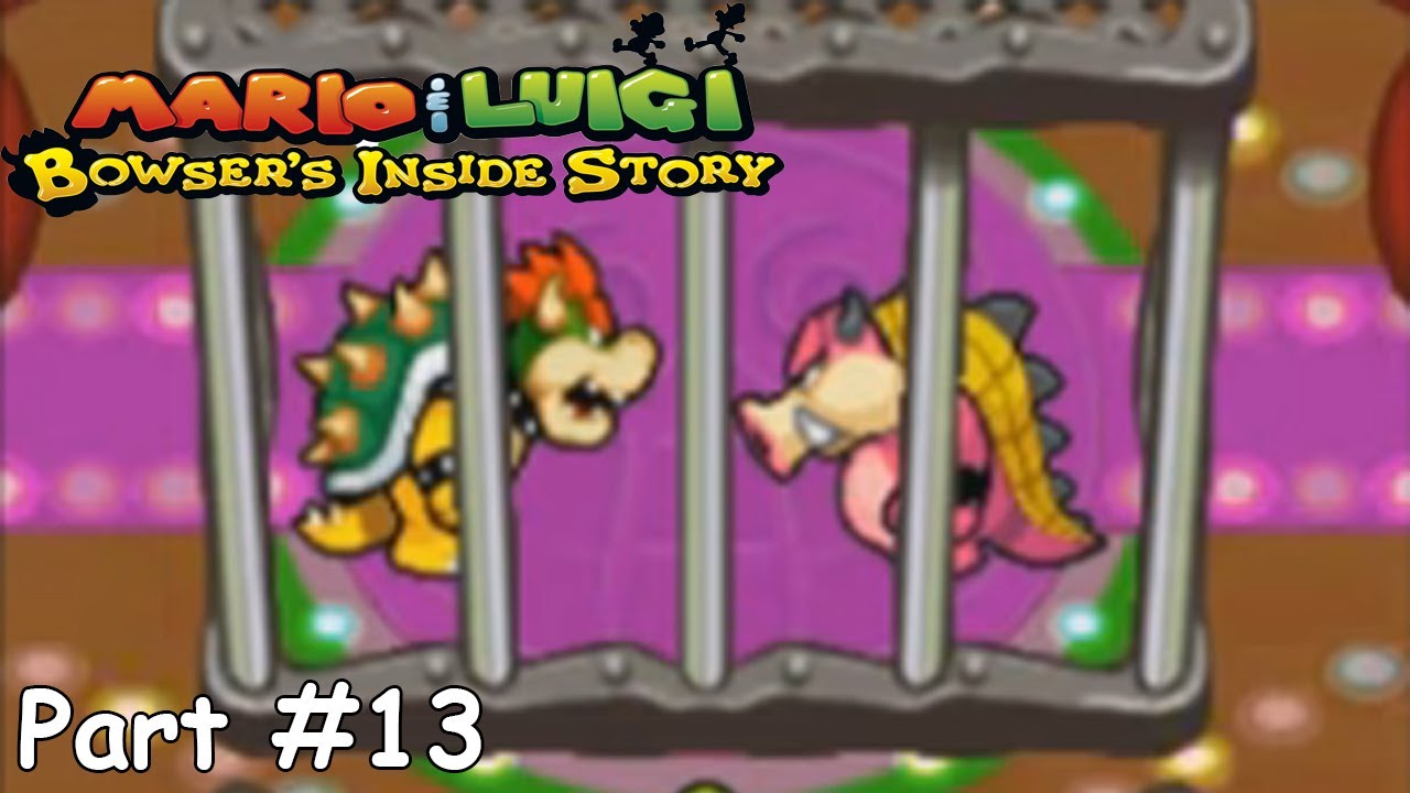 Slim Plays Mario & Luigi: Bowser's Inside Story - #13. Epic Cage Fight ...