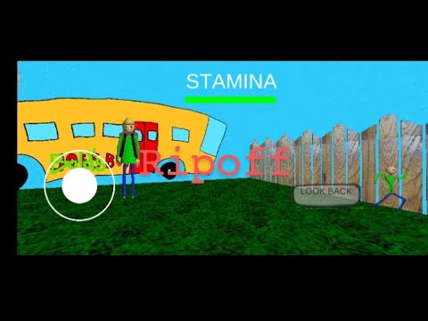 Baldi's Basics Field trip Demo Android ripoff - YouTube