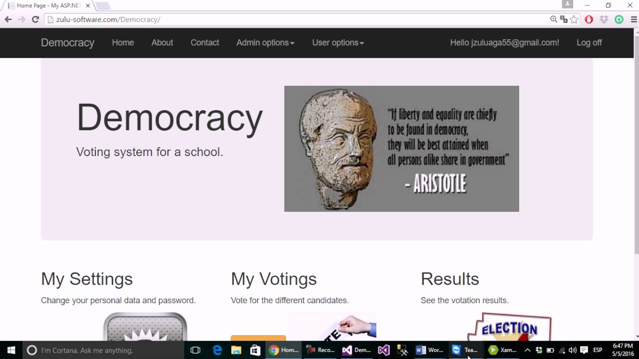 08 - Sistema Votación - Democracy App - YouTube