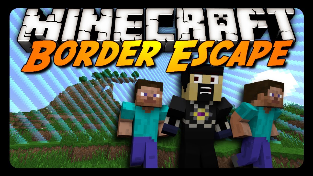 Minecraft: BORDER ESCAPE 2! (Downloadable Mini-Game) - YouTube
