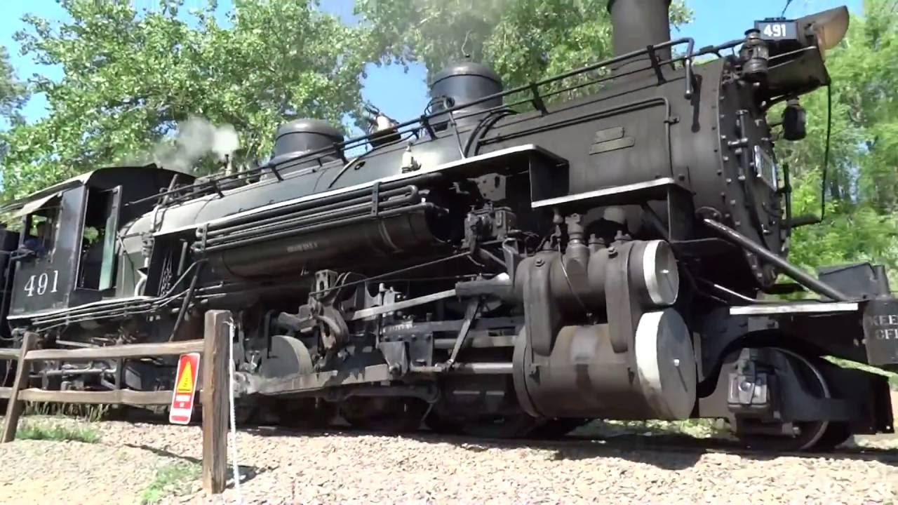 Colorado Railroad Museum 346 & 491 Doubleheader - YouTube