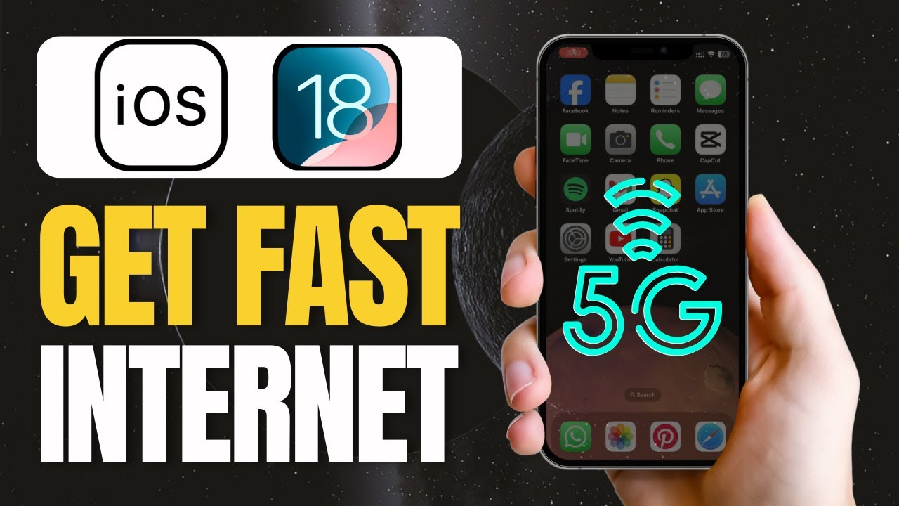 How To Get Faster Internet On ANY iPhone (iOS 18)? - YouTube