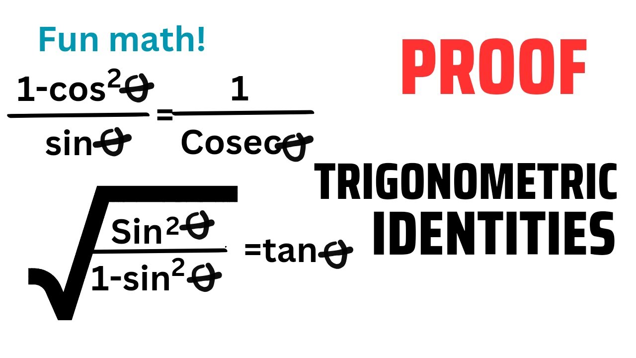 How to solve Trigonometric equations and identities - YouTube