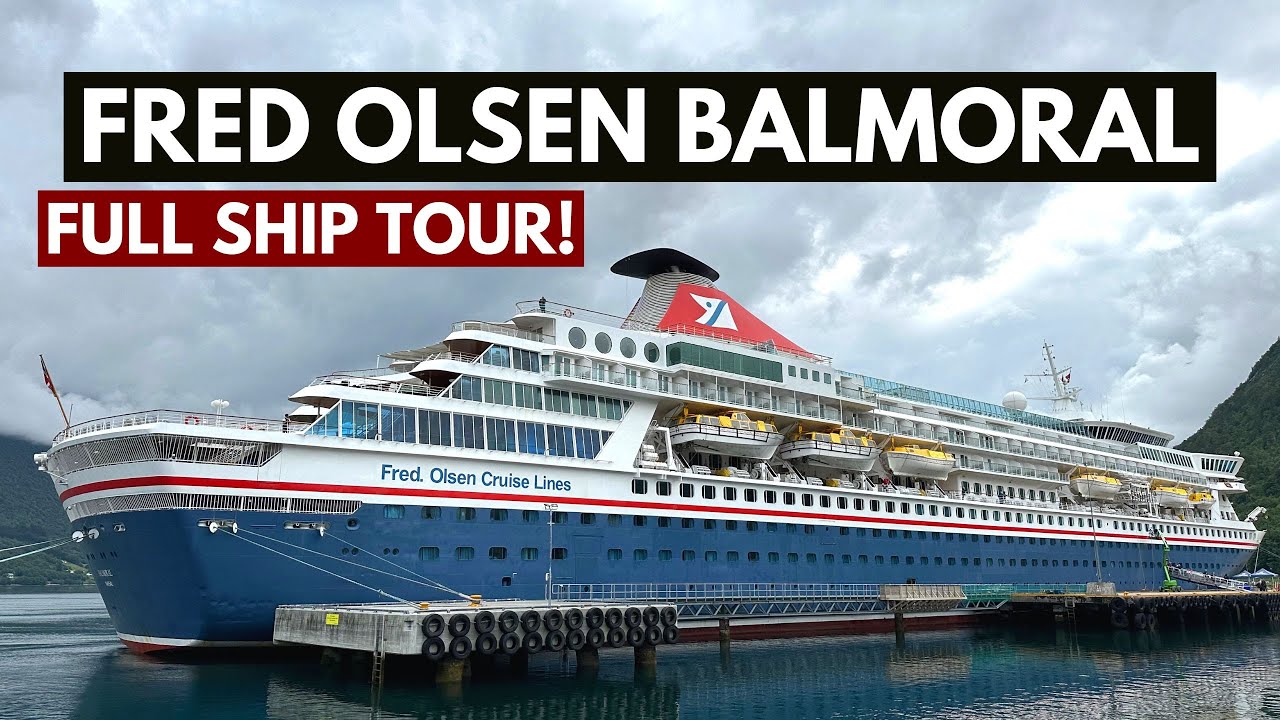 Fred Olsen Balmoral: Full Cruise Ship Tour - YouTube