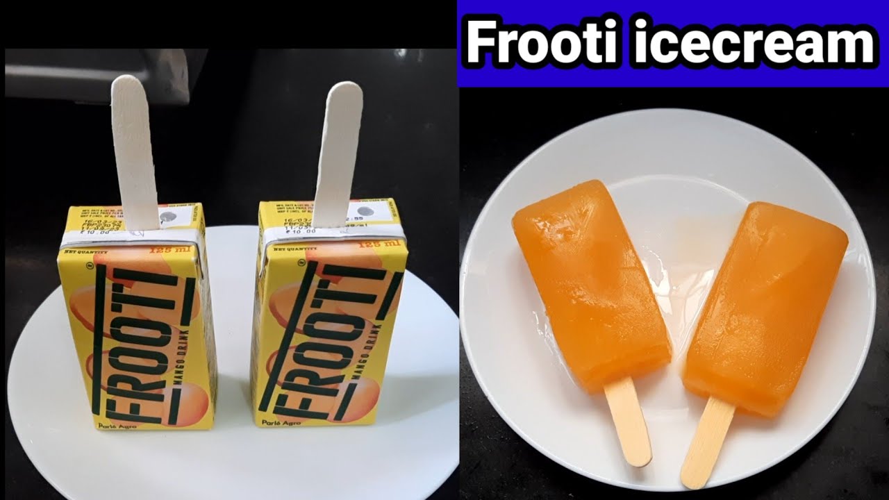 Frooti icecream|Frooti|Frooti juice|ice|icecream|popsicle|summer recipe ...