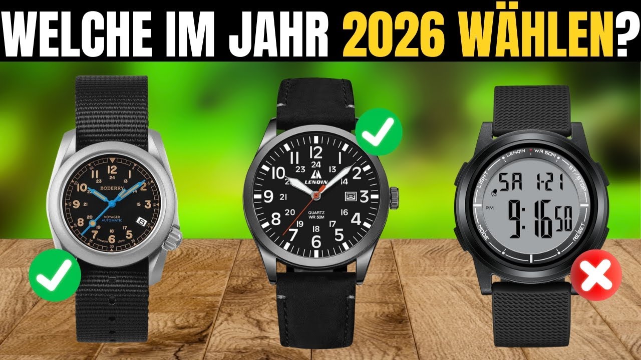 Die Besten Field-Uhren mit dem Besten Preis-Leistungs-Verhältnis 2026 ...