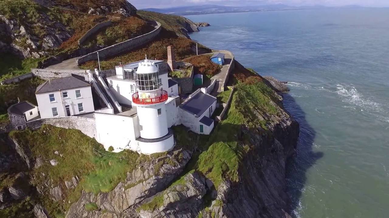 Wicklow Head Lighthouse, Co. Wicklow, Ireland. - YouTube