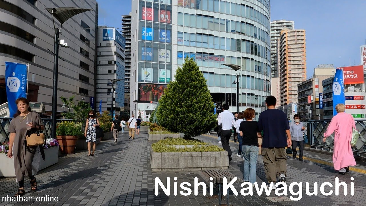Nishi Kawaguchi station Saitama Japan | Japan Walk @Explore-Japan - YouTube
