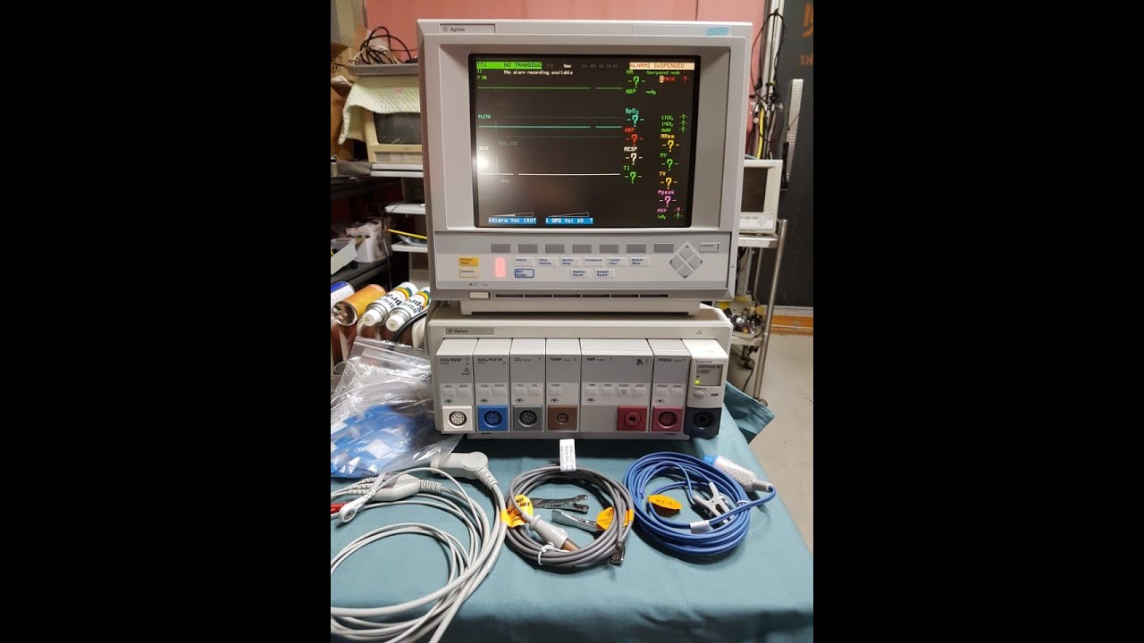 philips v24c patient monitor - YouTube