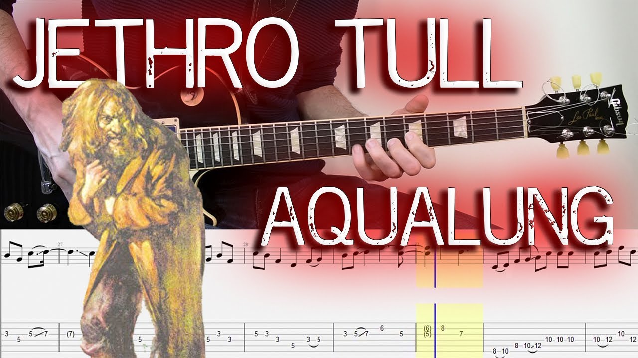 Jethro Tull Aqualung (Guitar Lesson With TAB & Score)🎸 - YouTube