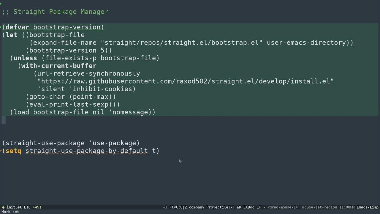 Straight.el On GNU/Emacs (Alternative To Package.el) - YouTube