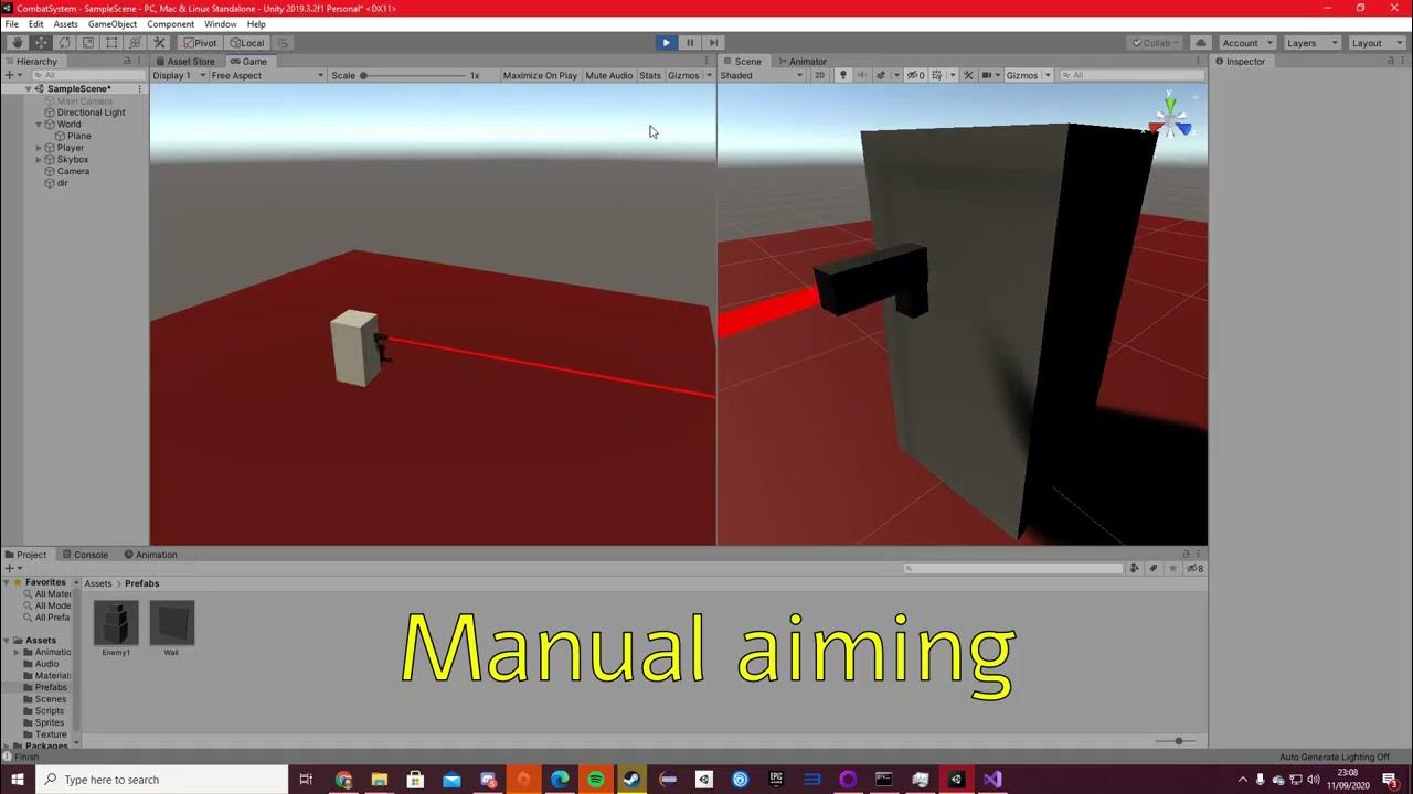 Unity lock on system - YouTube
