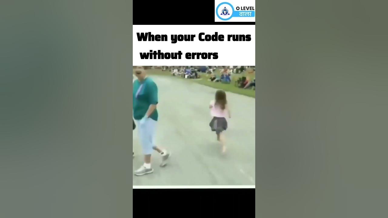 When your code runs without errors 😂#coding #error ##funny #memes #mojo #camedyshorts # ...