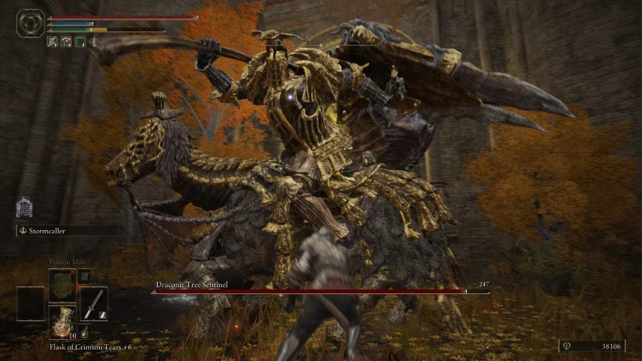 ELDEN RING | Draconic Tree Sentinel - YouTube