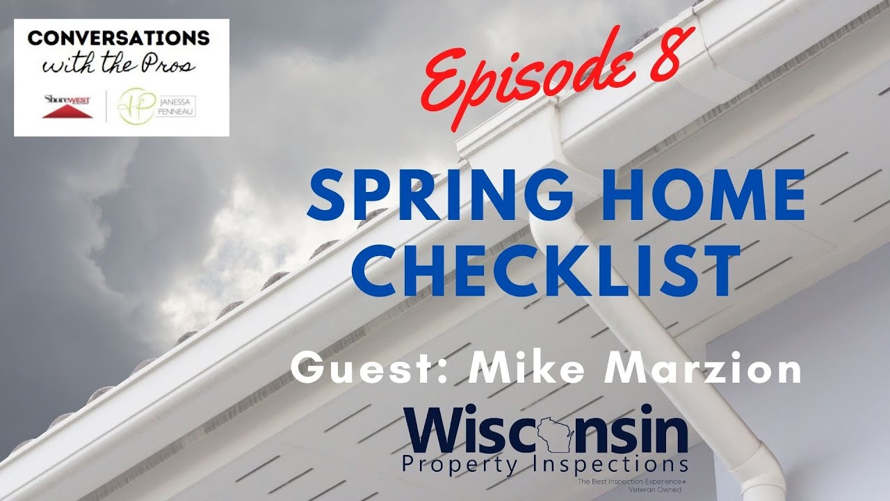 Spring Home Checklist - Conversations with the Pros - YouTube