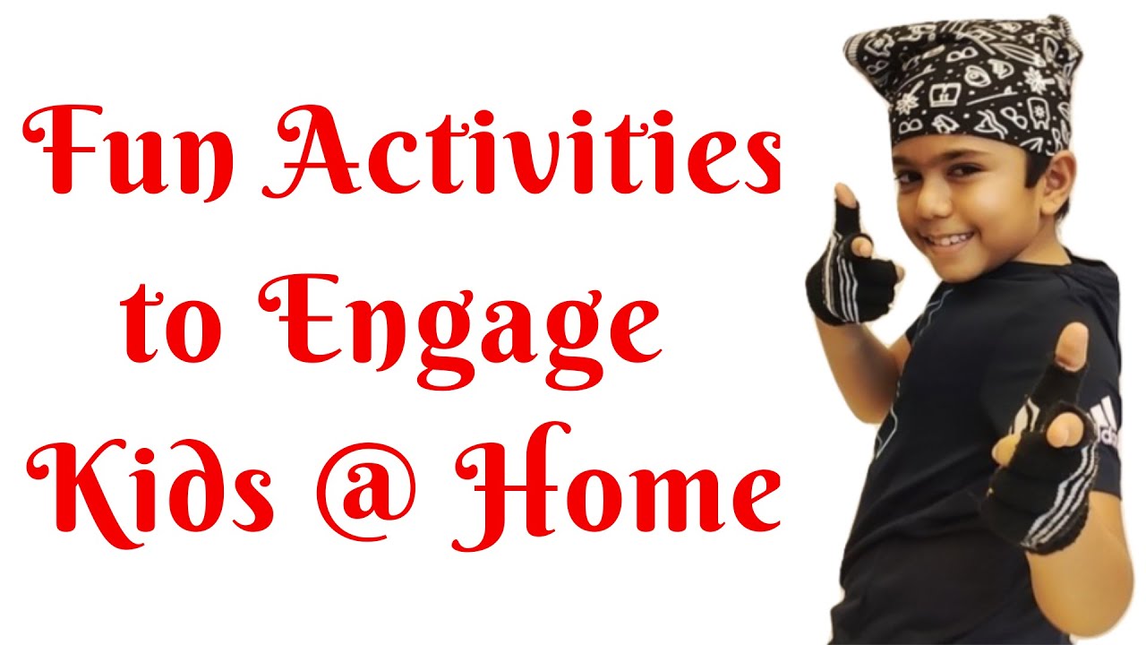 No Screen Fun Kids Activities - YouTube