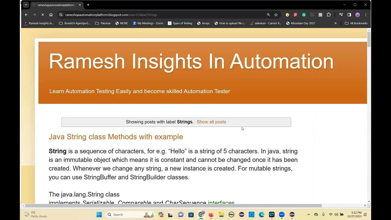 Corejava Stringbuffer Methods Programs Dec 27 2023 Youtube