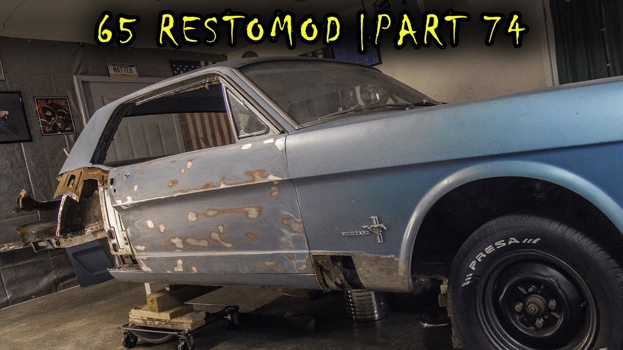 Mustang Quarter Panel and Outer Wheelhouse Fitment - YouTube