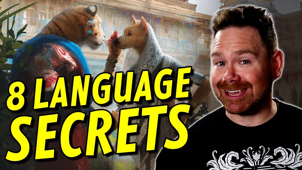 8 Secrets for Using Language in Dungeons & Dragons - YouTube