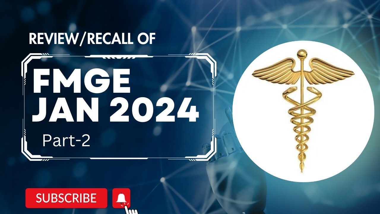 FMGE JAN 2024 PART- 2| PYQ PRACTICE OF FMGE | GT PRACTICE OF FMGE ...