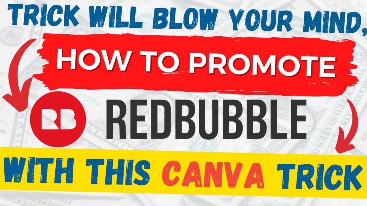 How To Promote Redbubble Designs - YouTube