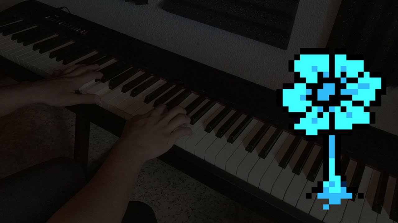 Waterfall - Undertale [Piano Cover] - YouTube