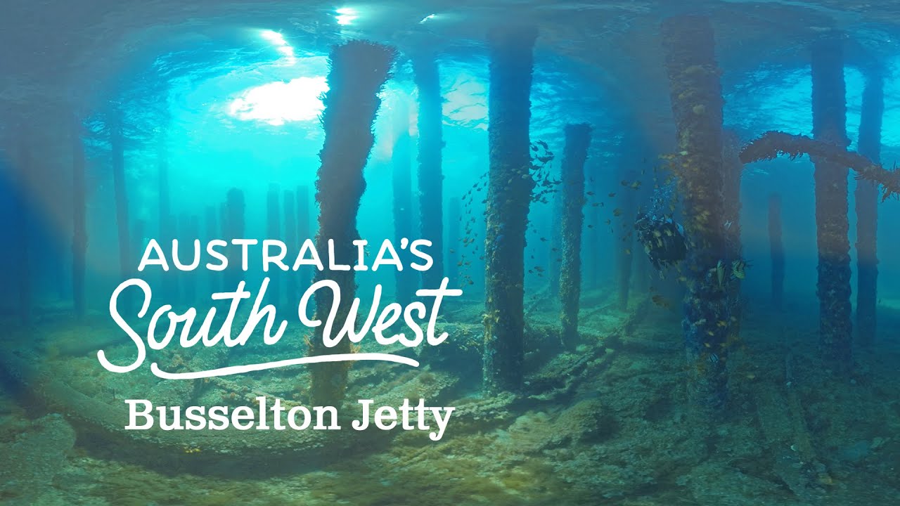 360 degree Tour Busselton Jetty and the Underwater Observatory - YouTube