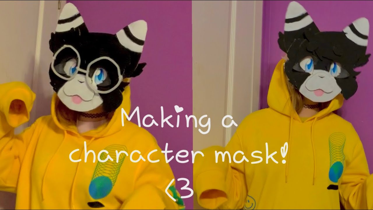 Making a character mask! All on my own ^^ - YouTube