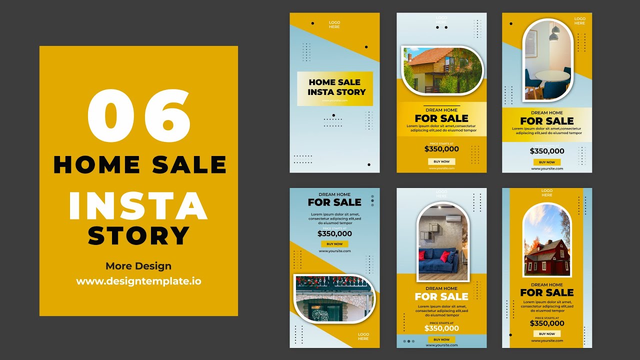 Home Sale Instagram Story After Effects Template Real Estate Property home-sale-instagram-story-after-effects-template-real-estate-property