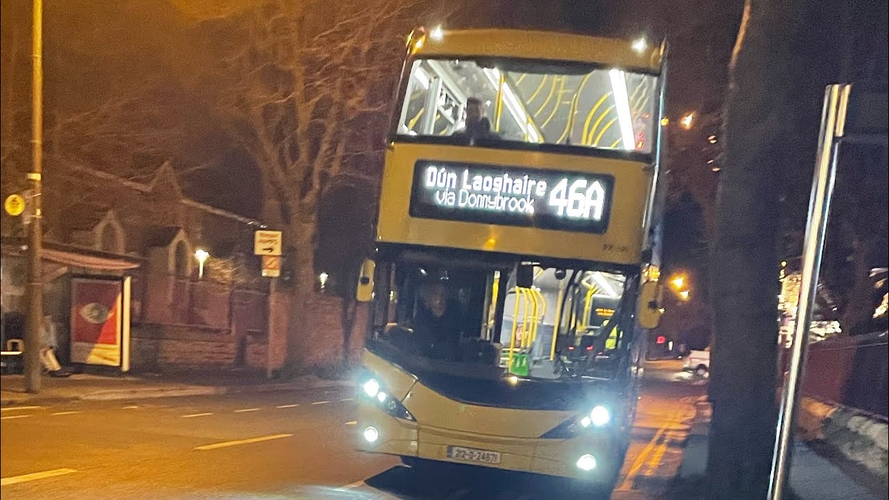 Dublin bus | PA 199 route 46a to phoenix park - YouTube