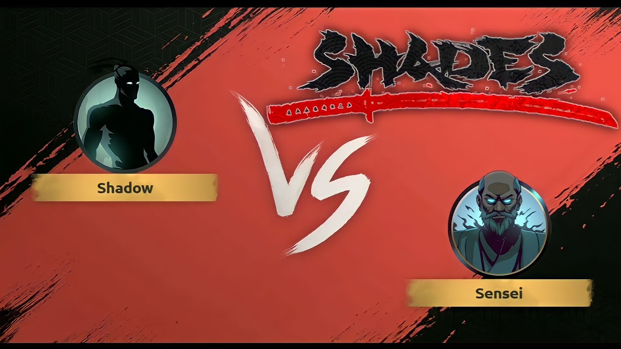 Shades Shafow Fight Defeating Sensei ||The shadow gaming | - YouTube
