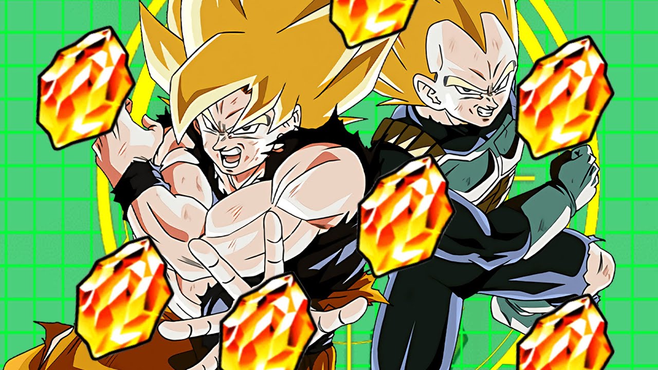LR SSJ GOKU & SSJ VEGETA SUMMONS WERE MEH... || Dragon Ball Z Dokkan ...