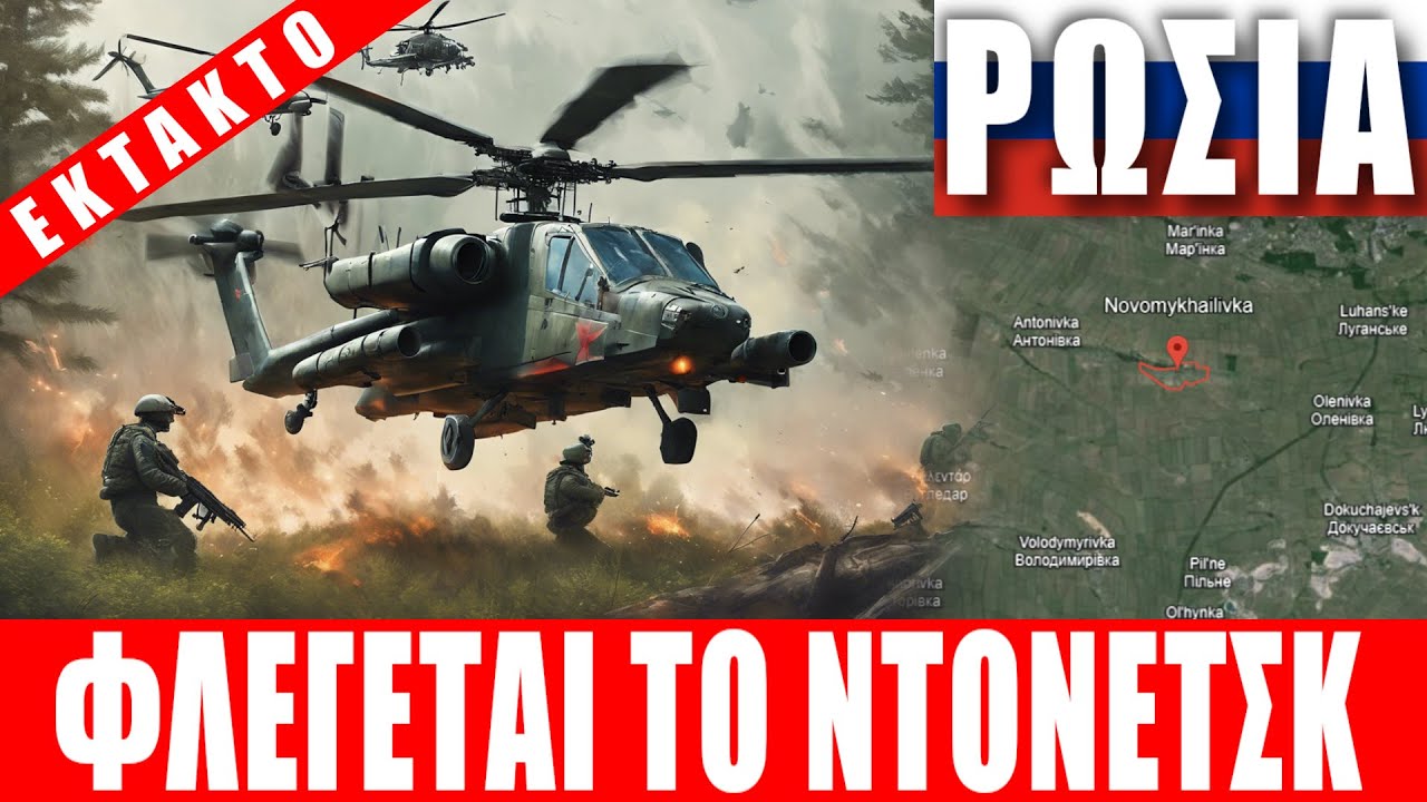 ΕΚΤΑΚΤΟ | ΡΩΣΙΑ | "Φλέγεται" το Ντόνετσκ... - (22.4.2024)[Eng subs ...