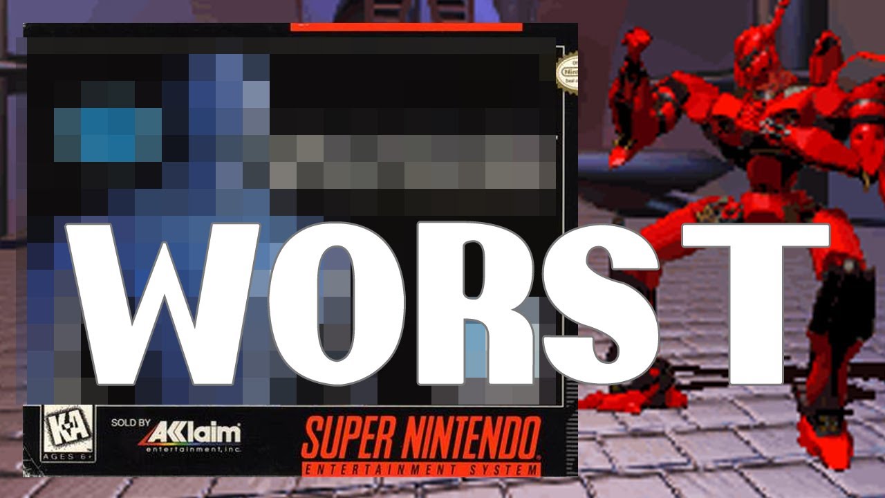 Definitely the WORST SNES game of All Time - YouTube