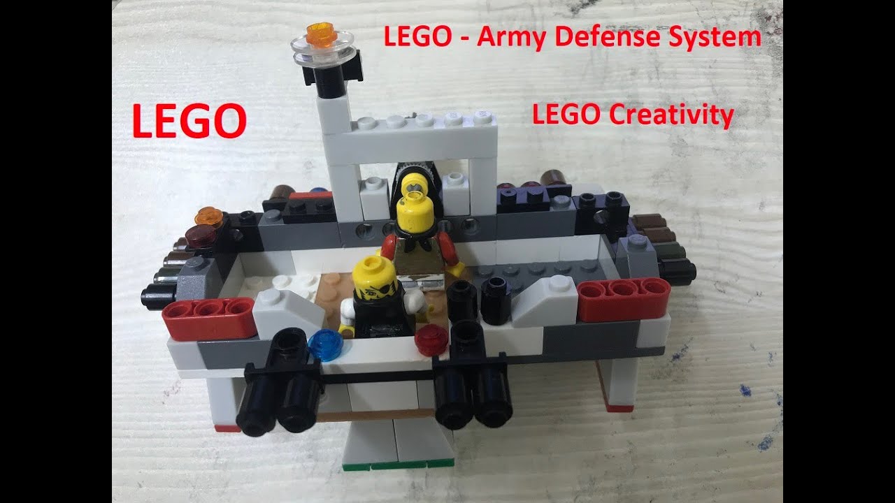 LEGO Army Defense System - YouTube