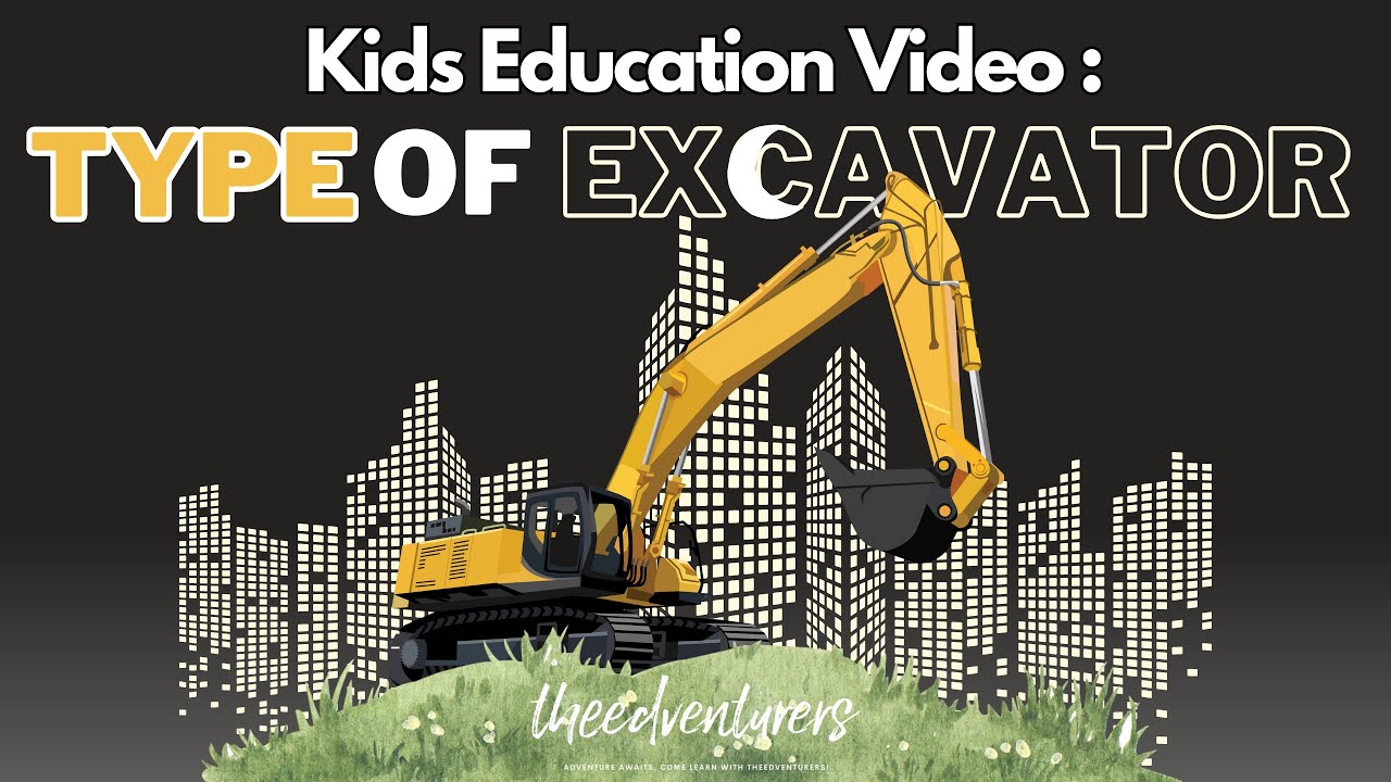 Exploring Heavy Machinery: A Comprehensive Guide to Excavators for Kids ...
