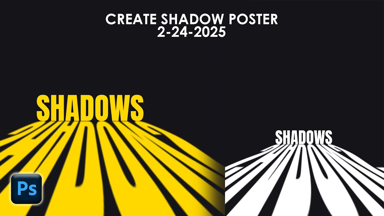Create Epic Shadow Poster in Photoshop 2025 "Easy Tutorial" - YouTube