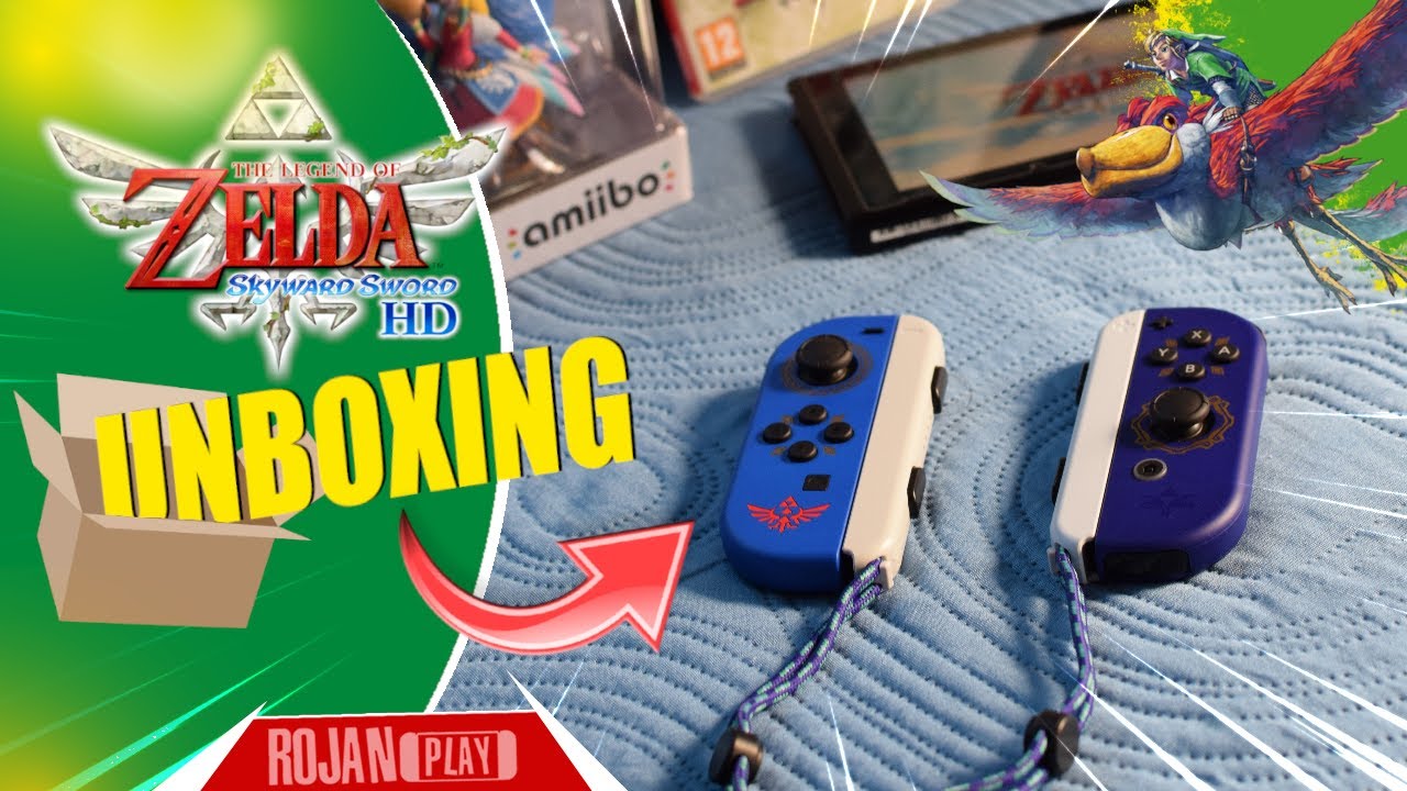 Los JOYCON de ZELDA: Skyward Sword HD 🤩 ¡PARA MI (futura) SWITCH OLED ...