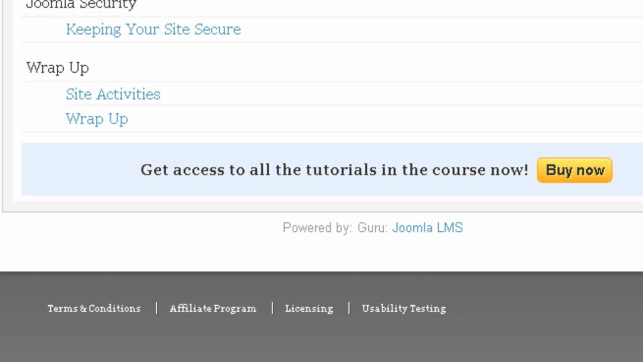 Joomla LMS - Guru - Layout Settings - YouTube