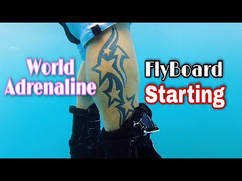 How to make a flyboard? pinnacle of fun / Flyboard nasıl kullanılır #Flyboard #FlyboardStarting