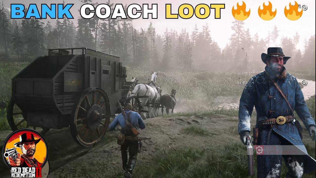 HOW WE LOOT BANK COACH WITH MICAH | #12 | RED DEAD REDEMPTION 2 ...
