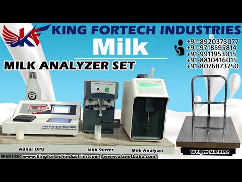 Milk Analyzer Machine, Milk Testing Macihne with Printer, 9718595814 ...