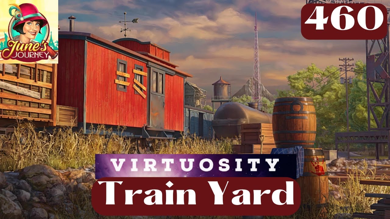 JUNE'S JOURNEY 460 | TRAIN YARD (Hidden Object Game ) *Full Mastered ...