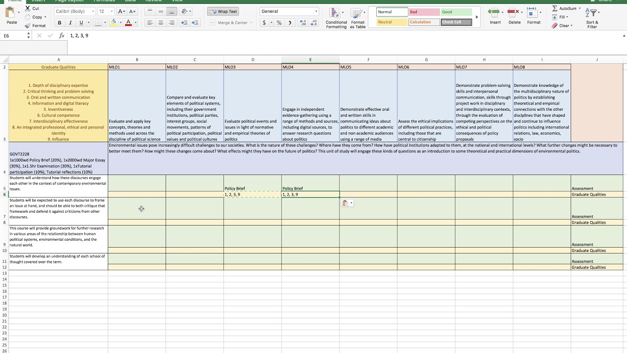 Assessment Mapping Instructional Video - YouTube